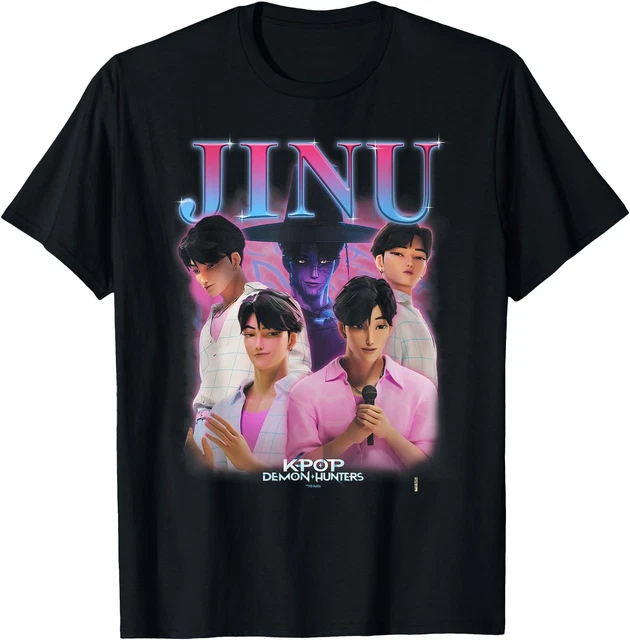 KPOP DEMON HUNTERS Jinu T-Shirt, Jinu Saja Boys Band Shirt, Gift For ...