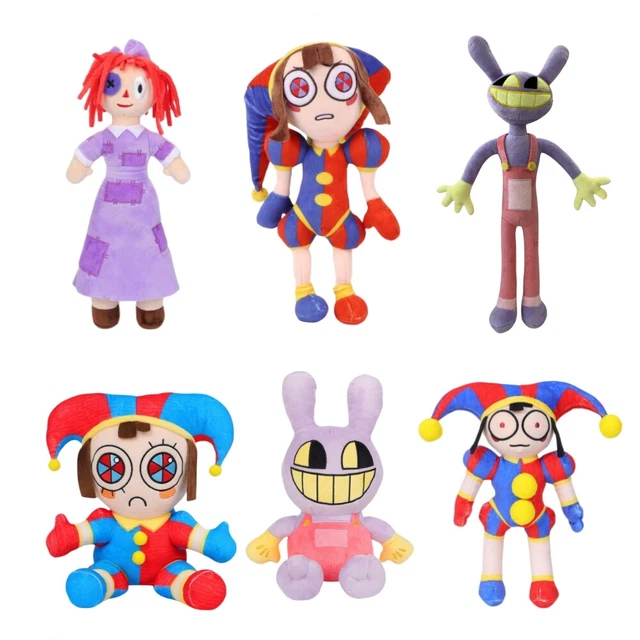 CARTOON AMAZING DIGITAL Circus Pomni Jax Ragatha Caine Zooble Stuffed Plush Toys EUR 18,10 ...