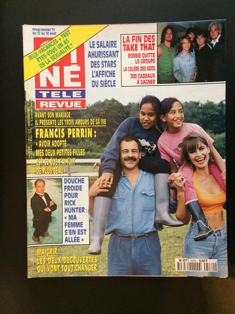 CINE REVUE 1995 N°32 francis perrin francoise rosay cabrel fred dryer take that EUR 3,50 ...