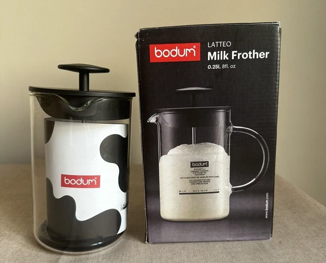 BODUM LATTEO MILK Whisp / Frother 0.25L £19.90 - PicClick UK
