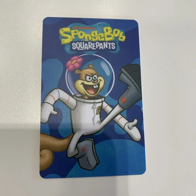 SPONGEBOB SQUAREPANTS ARCADE Coin Pusher card Sandy cheeks £0.99 ...