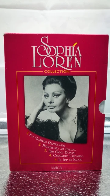 SOPHIA LOREN COLLECTION Cofanetto Editoriale 5 Dvd Nuovi Sigillati EUR ...