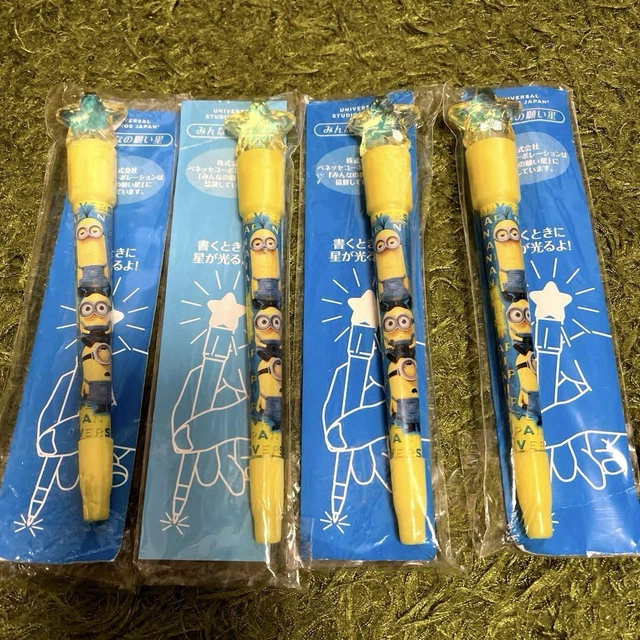 UNIVERSAL STUDIOS JAPAN USJ Minions glowing ballpoint pen #9e4a1f £58. ...