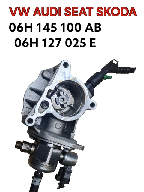 VW AUDI SKODA Engine Vacuum And High Pressure Fuel Pump 06H145100Ab ...
