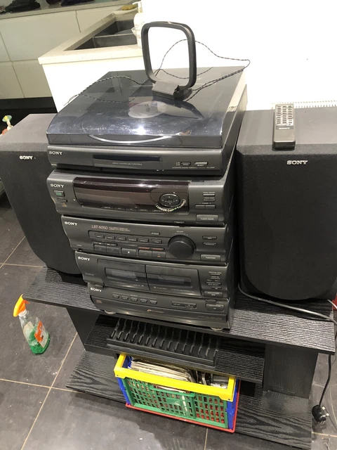 SONY LBT-N350 COMPACT Hi-Fi Stereo System And Stand Fully Working ...