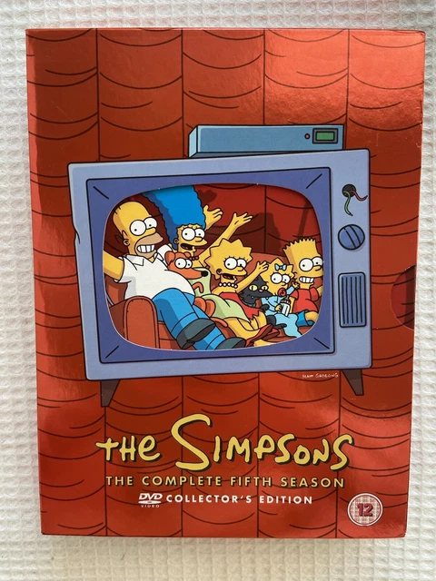 THE SIMPSONS: THE Complete Fifth Season (DVD Boxset) £6.00 - PicClick UK