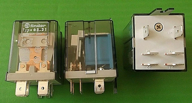 RELAY 12 VDC 20 Amps Flange Top Mount SPDT C/O PCB 6531-9012-0000 ...