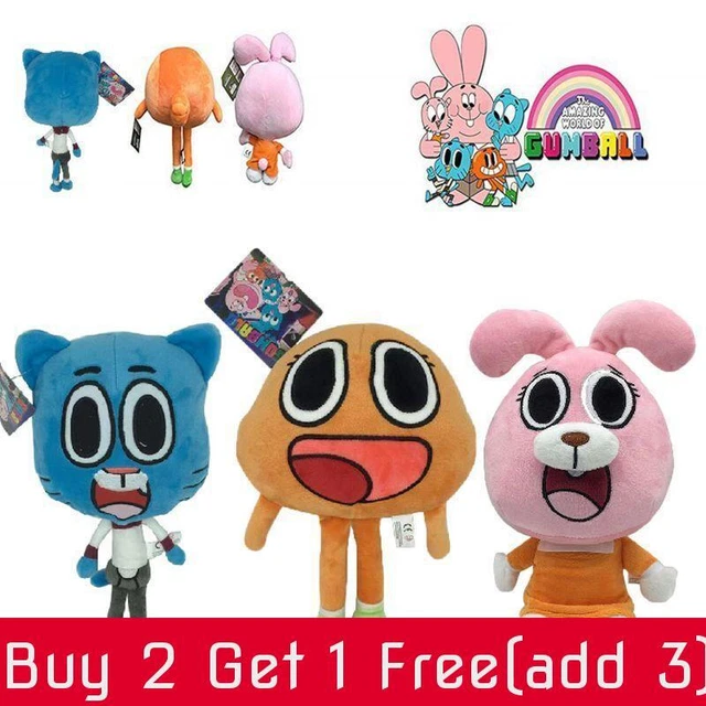 THE AMAZING WORLD Of Gumball - Gumball & Darwin & Anais - Teddy Soft ...