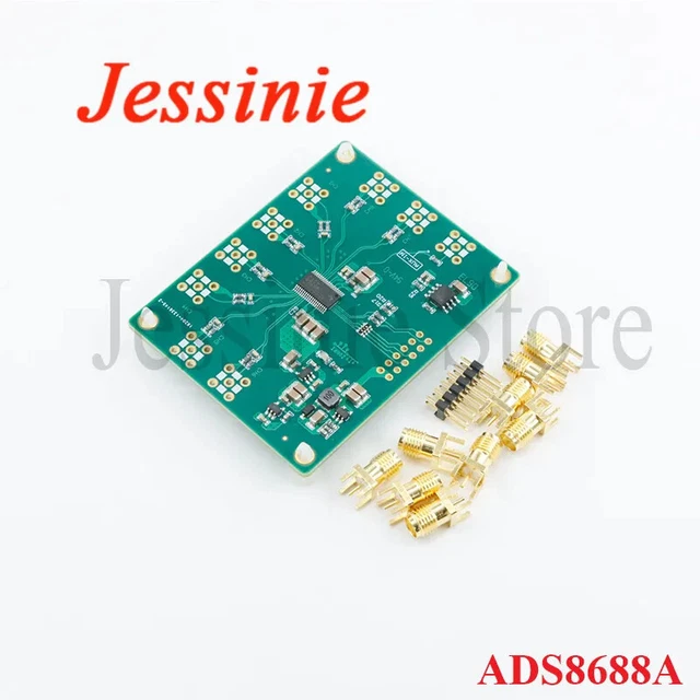 ADS8688A 16BIT ADC Module 500Ksps 8-Channel Serial RS232 $37.78 - PicClick