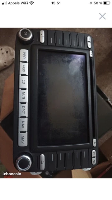 AUTORADIO GPS MULTIMEDIA Volkswagen Vw Eos Golf D'origine EUR 150,00 ...