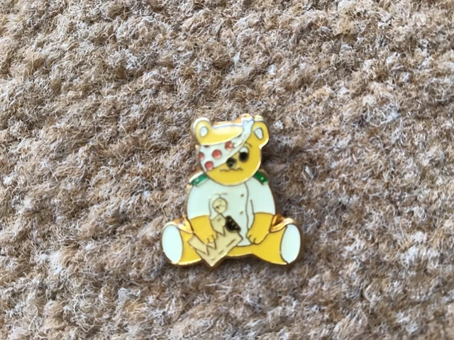 BBC CHILDREN IN Need Pudsey Bear Nurse Tiny Enamel Pin Badge £4.50 ...