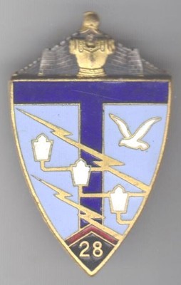 28TH REGIMENT OF Sapeurs Telegraphist. Drago.Beranger. Deposited. large ...