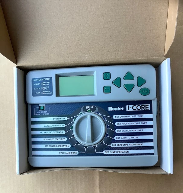 FACEPACK CONTROL PANEL for Hunter I-Core Sprinkler Irrigation Timer ...