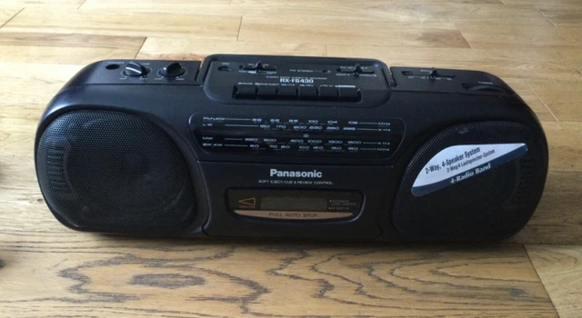 VINTAGE PANASONIC RX-FS430 4-Band Radio Stereo cassette recorder £52.72 ...