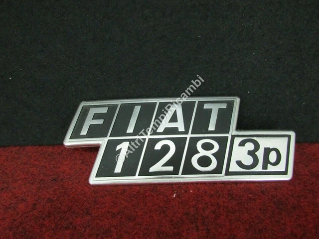 LOGO STEMME EMBLÈME Fregio Fiat 128 3P EUR 15,96 - PicClick FR