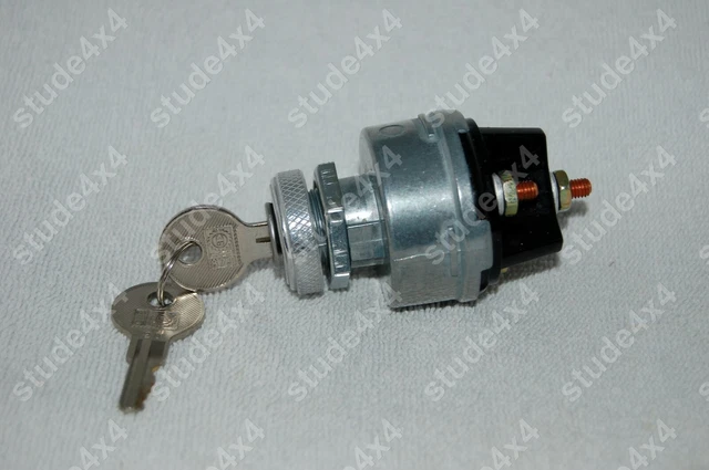 IGNITION SWITCH FOR Willys Jeep Cj2A Cj3A Dj3A Cj3B Cj5 Cj6 1946-66 ...