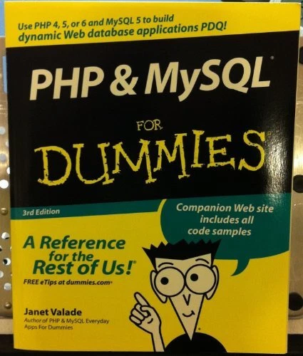 PHP AND MYSQL® For Dummies®, Valade, Janet £3.89 - PicClick UK