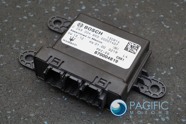 CAPTEUR PARK ASSIST module de commande PDC ECU 670004819 OEM Maserati ...