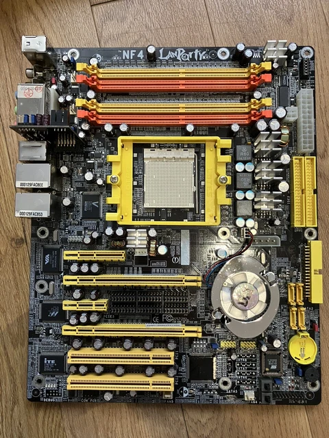 DFI LANPARTY NF4 SLI Nvidia nForce 4 Motherboard, Retro AMD Socket 939 ...