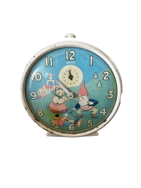 NODDY VINTAGE ANIMATED Wind Up Clock Not Working £24.00 - PicClick UK