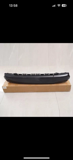 GENUINE MINI COOPER F55 F56 F57 FRONT BUMPER NUMBER PLATE MOUNT PLINTH ...