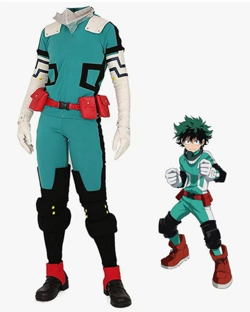 MY HERO ACADEMIA Cosplay Izuku Midoriya Costume Deku Battle Suit- Size ...