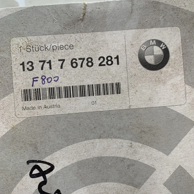 13717678281 AIR FILTER Original BMW F650 F700 F800 GS Gt S R 2008-2017 ...