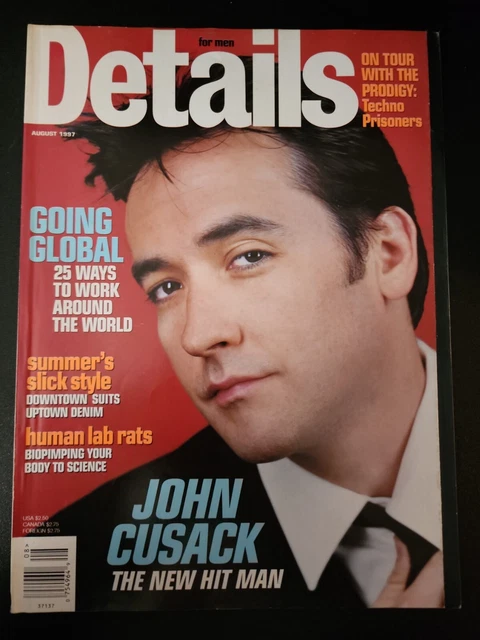 MAGAZINE DE DÉTAILS août 1997 John Cusack Peta Wilson Meredith Brooks ...