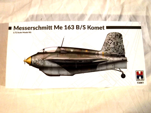 1/72 HOBBY 2000 German WWII Rocket Fighter Messerschmitt Me 163 B/S ...