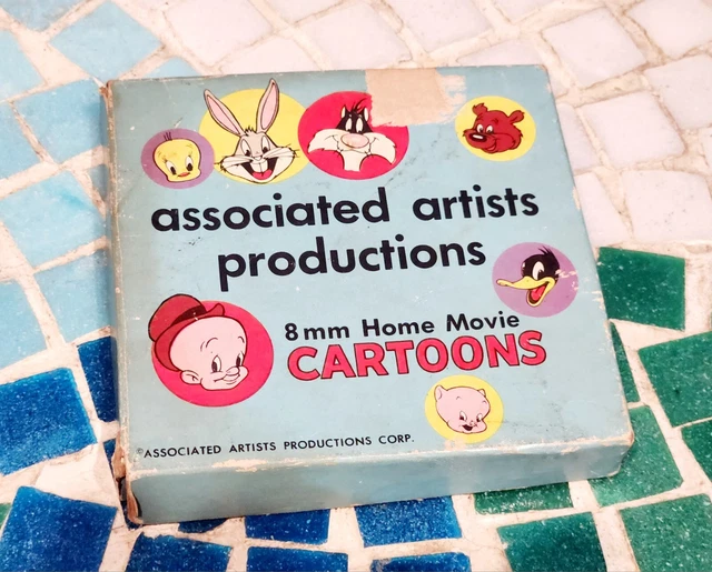 VINTAGE BUCKAROO BUGS BUNNY 8mm CARTOON FILM 1950s OLD Warner Bros ...