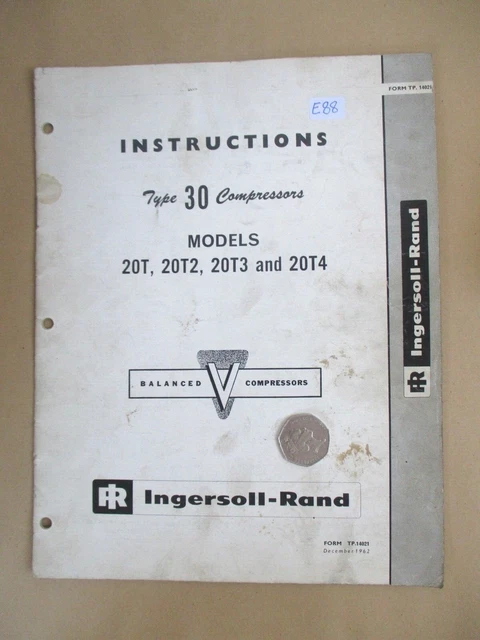 Ingersoll Rand Compressor Models FOR SALE! - PicClick UK