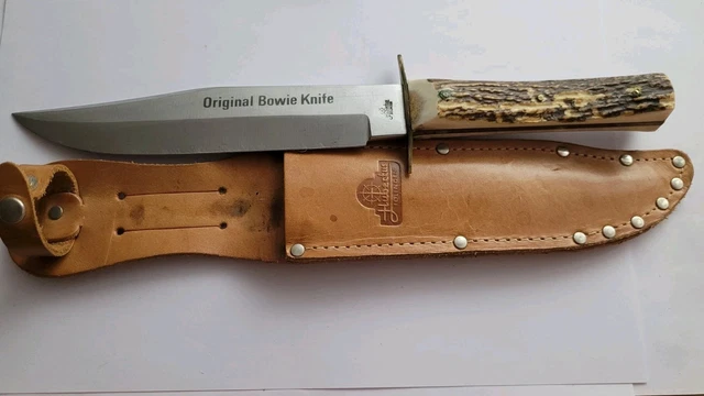 JAGDMESSER, HUBERTUS, SOLINGEN, Fahrtenmesser, Original Bowie Knife ...