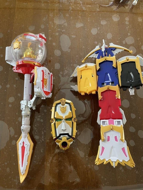 POWER RANGERS MEGA Force Goseiger Morpher Weapon 3p set BANDAI Japon ...