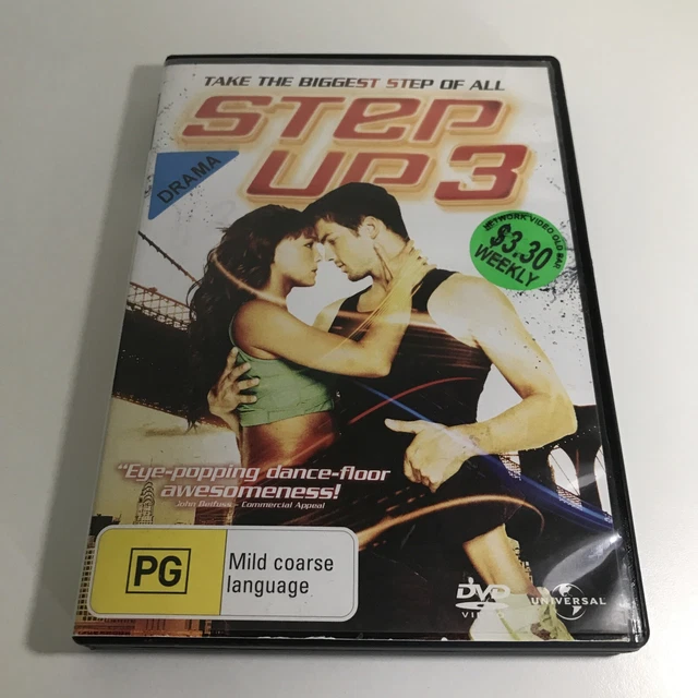 STEP UP 3 DVD Region 4 PAL Ex Rental Movie $10.00 - PicClick AU