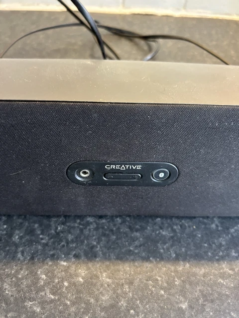 CREATIVE D80 BLACK Bluetooth Speaker AUX Wireless £19.99 - PicClick UK