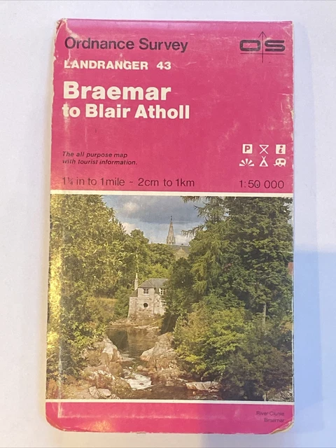 LANDRANGER MAPS: SHEET 43: Braemar to Blair Atholl by Ordnance Survey ...