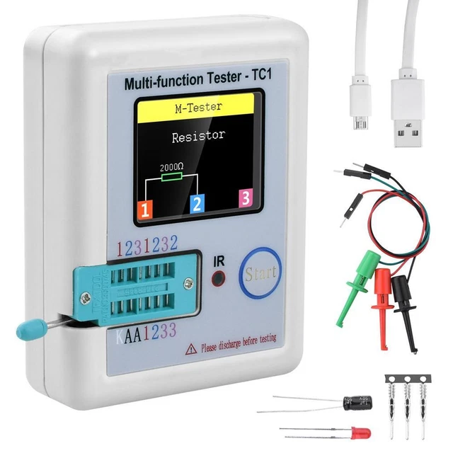 TEST RESISTOR TEST Meter Multi-meter Transistor Tester Diode Triode ...