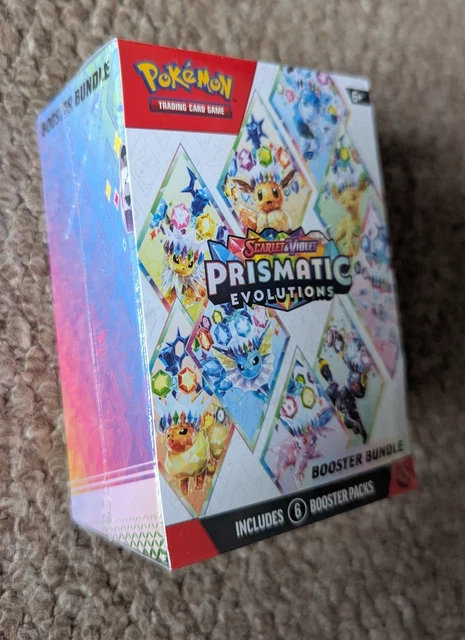 POKÉMON TCG - Prismatic Evolutions Booster Bundle (Factory Sealed) £52. ...