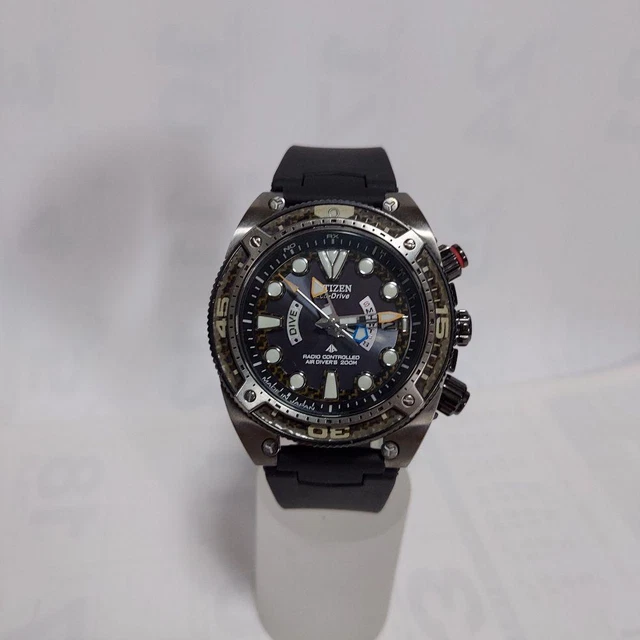 CITIZEN PROMASTER. DIVER Titanium. Eco Drive. Radio-Controlled Solar ...