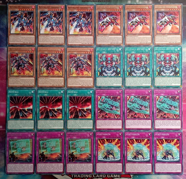 Rescue Acerescue Ace Deck Set Core Flylifterhqdeletecontain Yu Gi Oh £1021 Picclick Uk