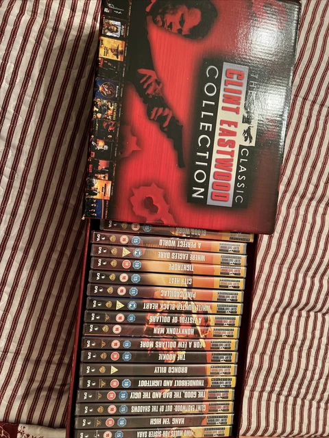 THE CLASSIC CLINT Eastwood Collection 17 DVD BOX SET. NEW SEALED. £69. ...