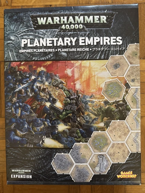 OOP RARE WARHAMMER 40k, Planetary Empires Expansion Box, still on sprue. As New EUR 249,00 ...