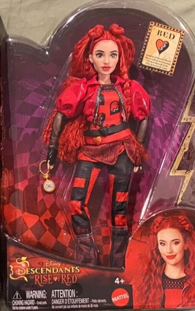 NEW DISNEY DESCENDANTS 4 Rise Of Red Queen Hearts Daughter Princess Red ...