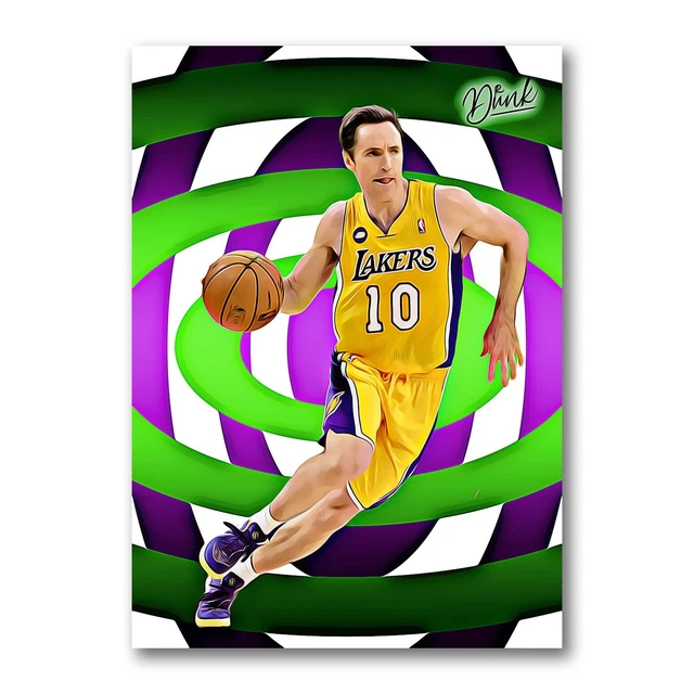 STEVE NASH OMNIPOTENT Sketch Card Limited 01/20 Dr. Dunk Signed Art $11 ...