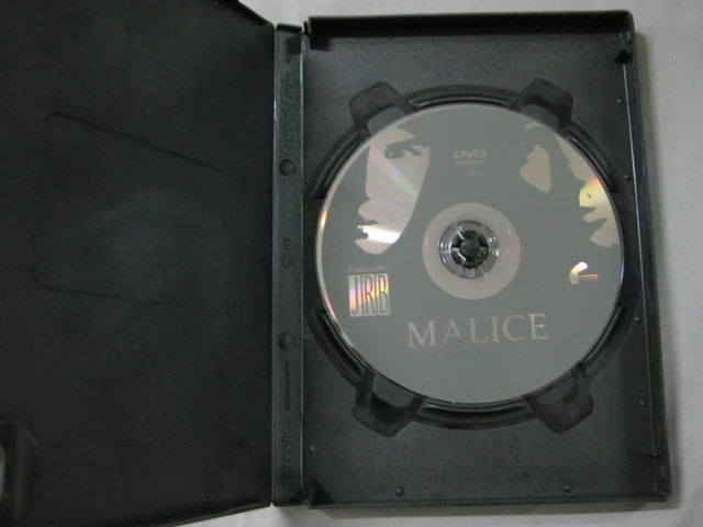 DVD MALICE MALICIA-ALEC Baldwin-Nicole Kidman-Bill Pullman-Español/Ingles EUR 3,50 - PicClick IT