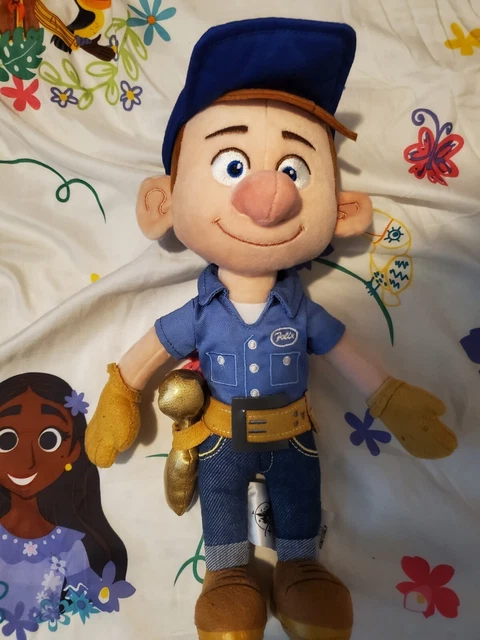 DISNEY STORE OFFICIAL Fix It Felix Plush Doll 12" & Hammer From Wreck ...