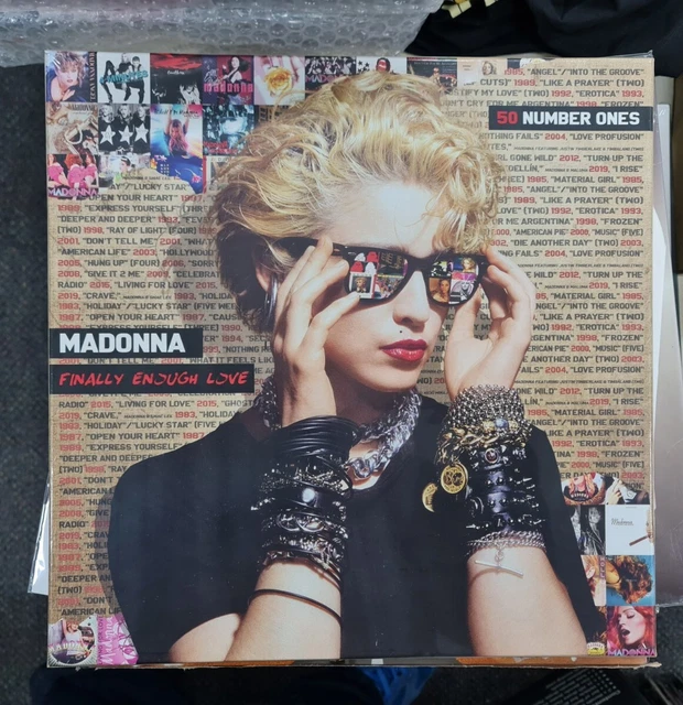 MADONNA FINALLY ENOUGH Love 6 Vinyl Box Set 3 Red + 3 Black LP 6000 Ltd ...