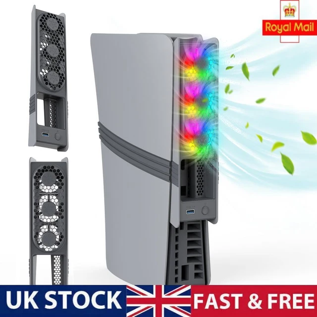 FOR PS5 PRO/PS5 Slim Cooling Fan External Fan Cooler Game Console ...