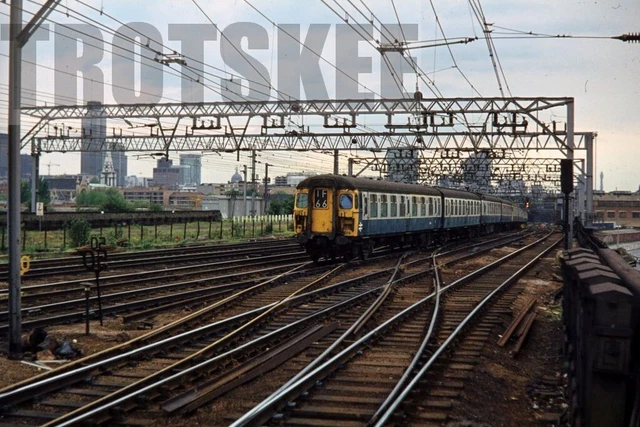 35MM SLIDE BR British Rail Electric EMU Class 309 615 Bethnal Green ...