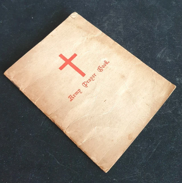 WW2 BRITISH ARMY 1939 Active Service Oxford Press Variant Pocket Prayer ...